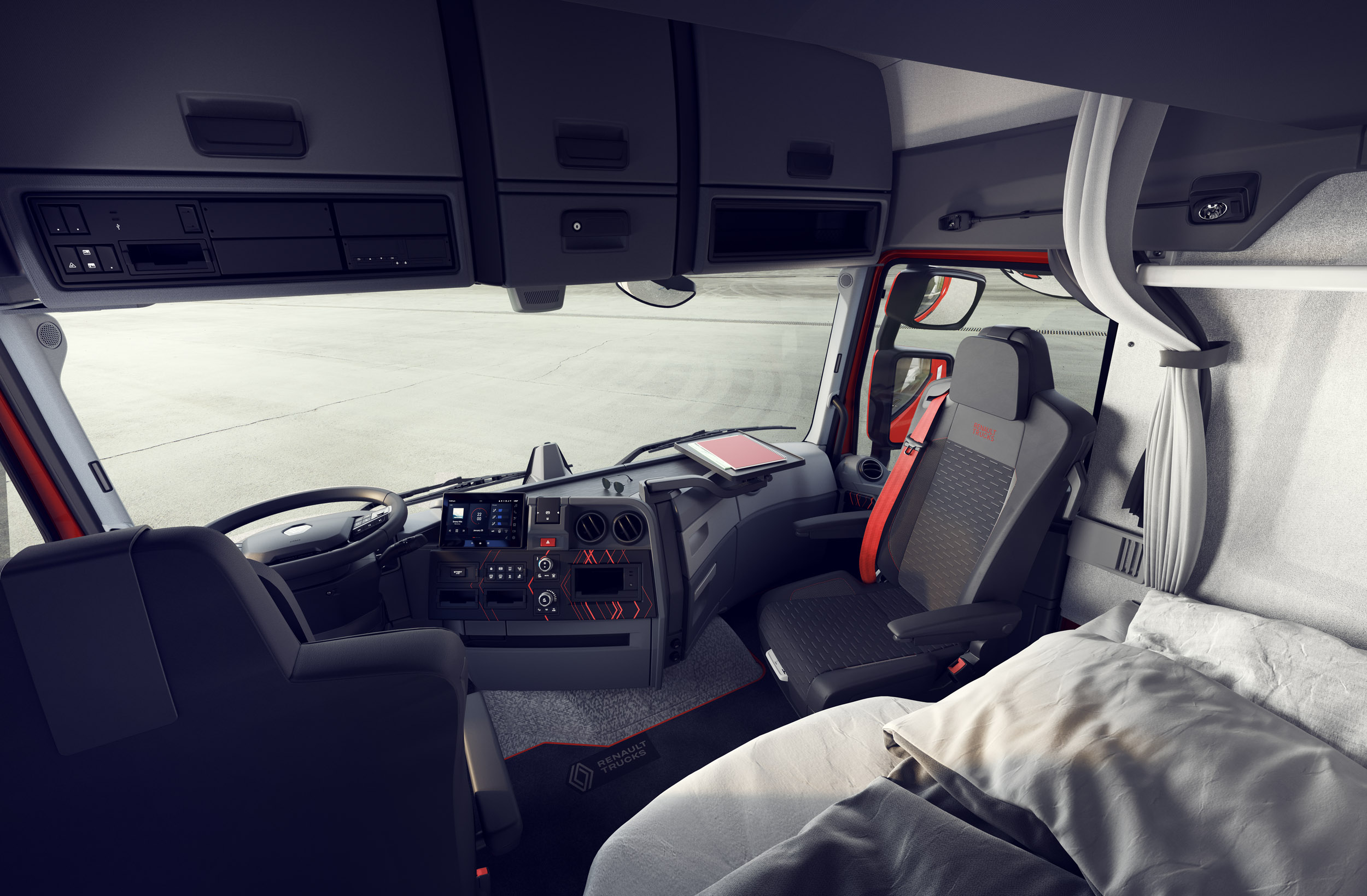 TABLE PIVOTANTE SUR TABLEAU DE BORD | Renault Trucks France