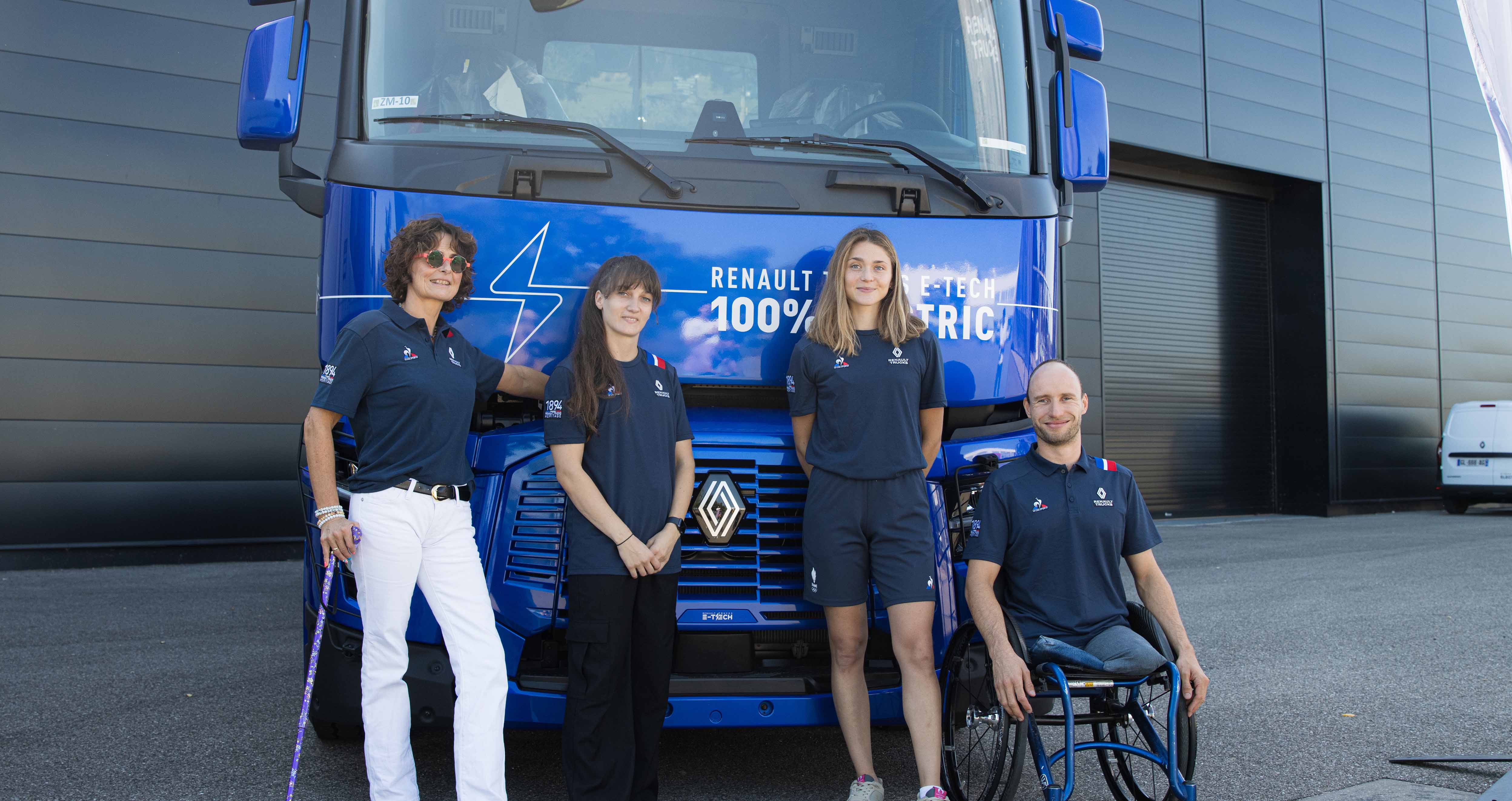 Renault Trucks France soutient 4 athlètes de haut niveau dans leurs ...